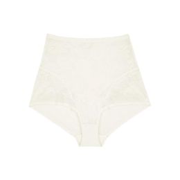 Triumph - Hochgeschnittener Miederslip - White XL - Wild Rose Sensation - Unterwäsche für Frauen