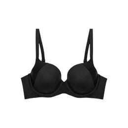 Triumph - Gefütterter Bügel-BH - Black 70D - Body Make-up Soft Touch - Unterwäsche für Frauen