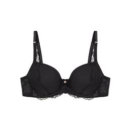 Triumph - Gefütterter Bügel-BH - Black 80C - Peony Florale - Unterwäsche für Frauen