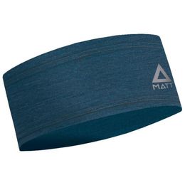 MATT - Merino Headband - Stirnband Gr One Size blau