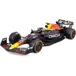 Bburago Sammlerauto F1 RedBull RB18, 2022, Hardcase #1 Verstappen, Maßstab 1:24, schwarz