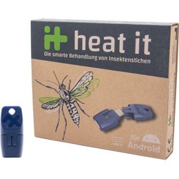 heat it Insektenstichheiler heat it - für Android, Smarte Behandlung von Insektenstichen, blau