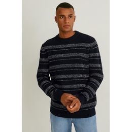 C&A Pullover-gestreift