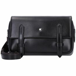 Montblanc Meisterstück Umhängetasche Leder 25 cm black