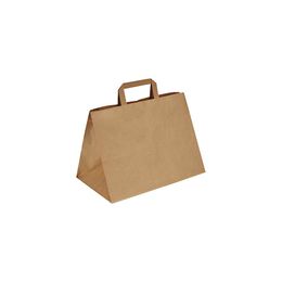 ratioform Papiertragetasche, braun, LxBxH 317 x 218 x 245 mm, 70 g/m², VE 250 Stk, ab 10 VE