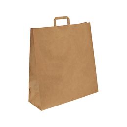 ratioform Papiertragetasche, braun, LxBxH 450 x 170 x 480 mm, 100 g/m², VE 200 Stk, ab 10 VE