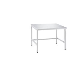 Labortisch mit H-Fu&szlig;-Gestell, Sitzarbeitsh&ouml;he 750 mm, BxT 900 x 750 mm kaiserkraft