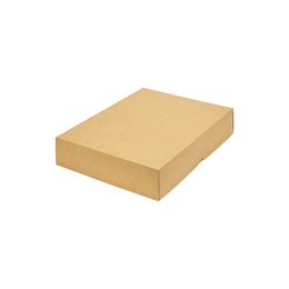 ratioform terra Stülpdeckelkarton, zweiteilig, Innenmaße 435 x 315 x 80 mm, A3, braun, ab 200 Stk