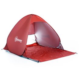 Outsunny Wurfzelt Strandzelt Pop Up Zelt Strandmuschel Automatisch Campingzelt