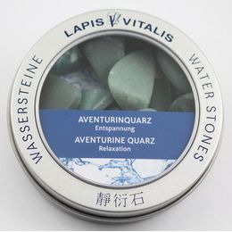 Berk Mineralstein Aventurinquarz Wasserstein Mischung (Entspannung) W-224 Lapis Vital