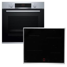 Bosch Backofen-Set 71 Liter mit Gorenje Induktionskochfeld PowerBoost