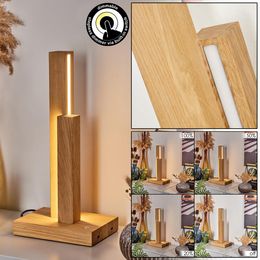 hofstein Tejedor Tischleuchte LED Chrom, Naturfarben, 2-flammig