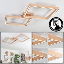 hofstein Surisultana Deckenleuchte LED Naturfarben, 2-flammig