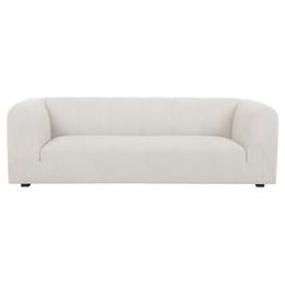 Miliboo Design-Sofa aus hellbeigem Stoff 4-Sitzer OLIVEIRO