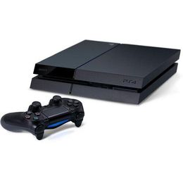 Sony PlayStation 4 Fat | 500 GB HDD | 1 Controller | schwarz | Controller schwarz