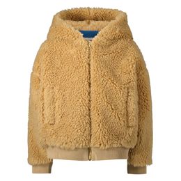 AO76 Kinder Braun Jacke f&uuml;r M&auml;dchen
