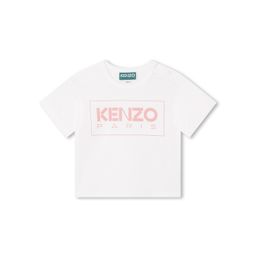 Kenzo Kids Wei&szlig; T-Shirt f&uuml;r M&auml;dchen