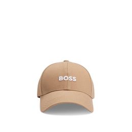 BOSS Baseball Cap Zed mit Logostickerei, beige|braun