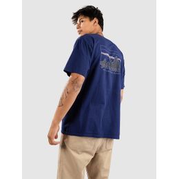 Patagonia 73 Skyline Organic T-Shirt sound blue