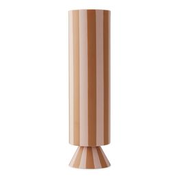 Oyoy - Toppu Vase, Ø 8,5 x H 31 cm, rose / caramel