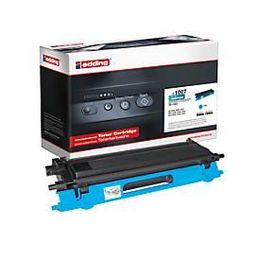 Edding Toner EDD-1007, ersetzt Brother TN-135C (TN135C), Einzelpack, cyan