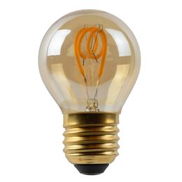 Lucide LED-Lampe E27 G45 3W amber 2.200K dimmbar