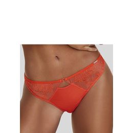 Lascana Tanga orange Gr. 36/38 für Damen. Figurbetont