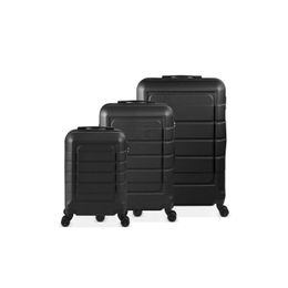 HOMELUX Trolleyset Kofferset 3 Teilig Hartschale Reisekoffer ABS