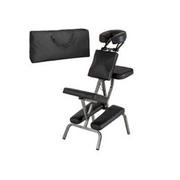 TecTake Massagesessel Massagestuhl aus Kunstleder