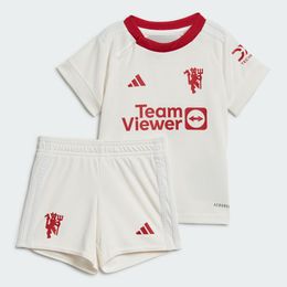 Adidas Manchester United 23/24 Ausweichausrüstung für Kinder