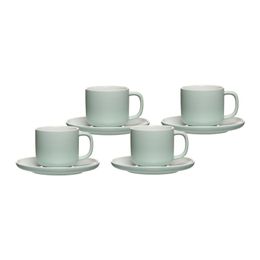 Ritzenhoff & Breker Ritzenhoff & Breker Kaffeetassen mit Untertassen Jasper 240 ml 4er Set