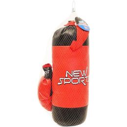 New Sports Boxsack + Boxhandschuhe