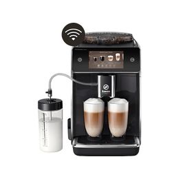 Saeco SM6680/00 GranAroma Deluxe 18 Kaffeespezialitäten Kaffeevollautomat Klavierlack-Schwarz