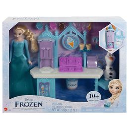 Barbie HMJ48 Disney Die Eiskönigin Elsas und Olafs Eiscreme-Stand Spielset Mehrfarbig