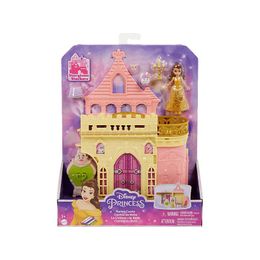Barbie HLW94 Disney Prinzessin Steck- und Stapelschlösser: Belles Schloss Spielset Mehrfarbig