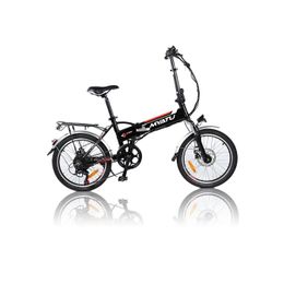Myatu E-Bike 20 Zoll E-Bike faltbares ebike mit 36V 10.4AH und Shimano 7 Gang