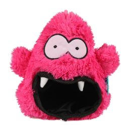 Coockoo Plüsch Monster Hangry Hundespielzeug, pink