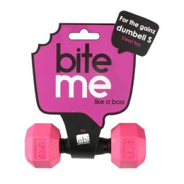 EBI bite me Hunde Hantel, S, 14 x 4,7 x 4,7 cm, rosa