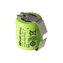 Gp Batteries GP GP25AAH Akku NiMH 1/3 AA Mignon Lötfahne U-Form Akku 250 mAh (1