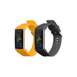 kwmobile Uhrenarmband 2x Sportarmband für Polar A360 / A370