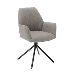 MCA furniture Esszimmerstuhl 2er Set Stuhl Pemba mit Armlehnen