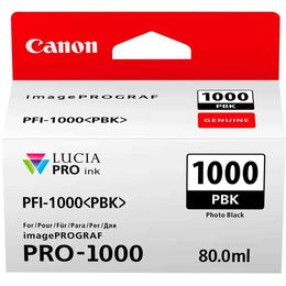 Canon PFI-1000PBK Tinte photo schwarz Nachfülltinte (x)