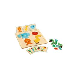 Djeco Spiel, DJ06210 Magnet-Legespiel: GeoBasic