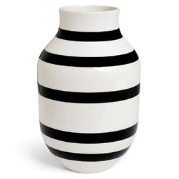 KÄHLER DESIGN Kähler Dekoobjekt Vase Omaggio Schwarz (30