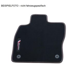 Schönek SCHÖNEK Passform Autoteppich 1-teilig "Exclusive" mit Stick, Auto Textil Fußmatten aus Polyamid Tuft für Seat Alhambra hintere Sitzreihe ab Baujahr 2010