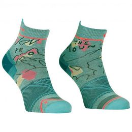 Ortovox - Women's Alpine Light Quarter Socks - Merinosocken 35-38 | EU 35-38 türkis