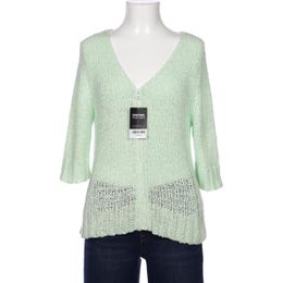 Oui Damen Strickjacke, hellgrün