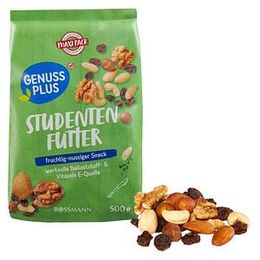 GENUSS PLUS STUDENTENFUTTER Studentenfutter 500,0 g