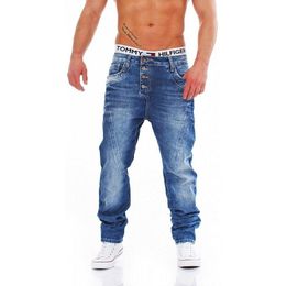 Cipo & Baxx Cipo & Baxx Slim-fit-Jeans Cipo & Baxx C-1170 Loose Waist Slim Leg Herren Jeans Hose