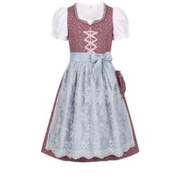 Nübler Nübler Dirndl Kinderdirndl 3-teilig Lea in Beere von Nübler